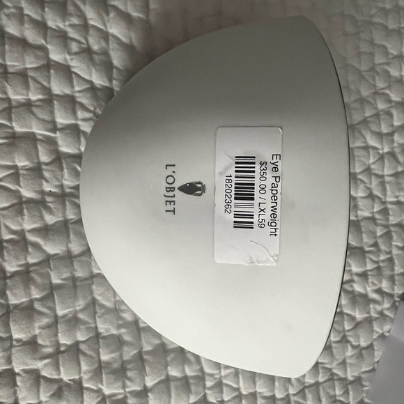 L’Object Lito | Art | Lobject Lito Eye Porcelain 24k Paperweight Nib ...